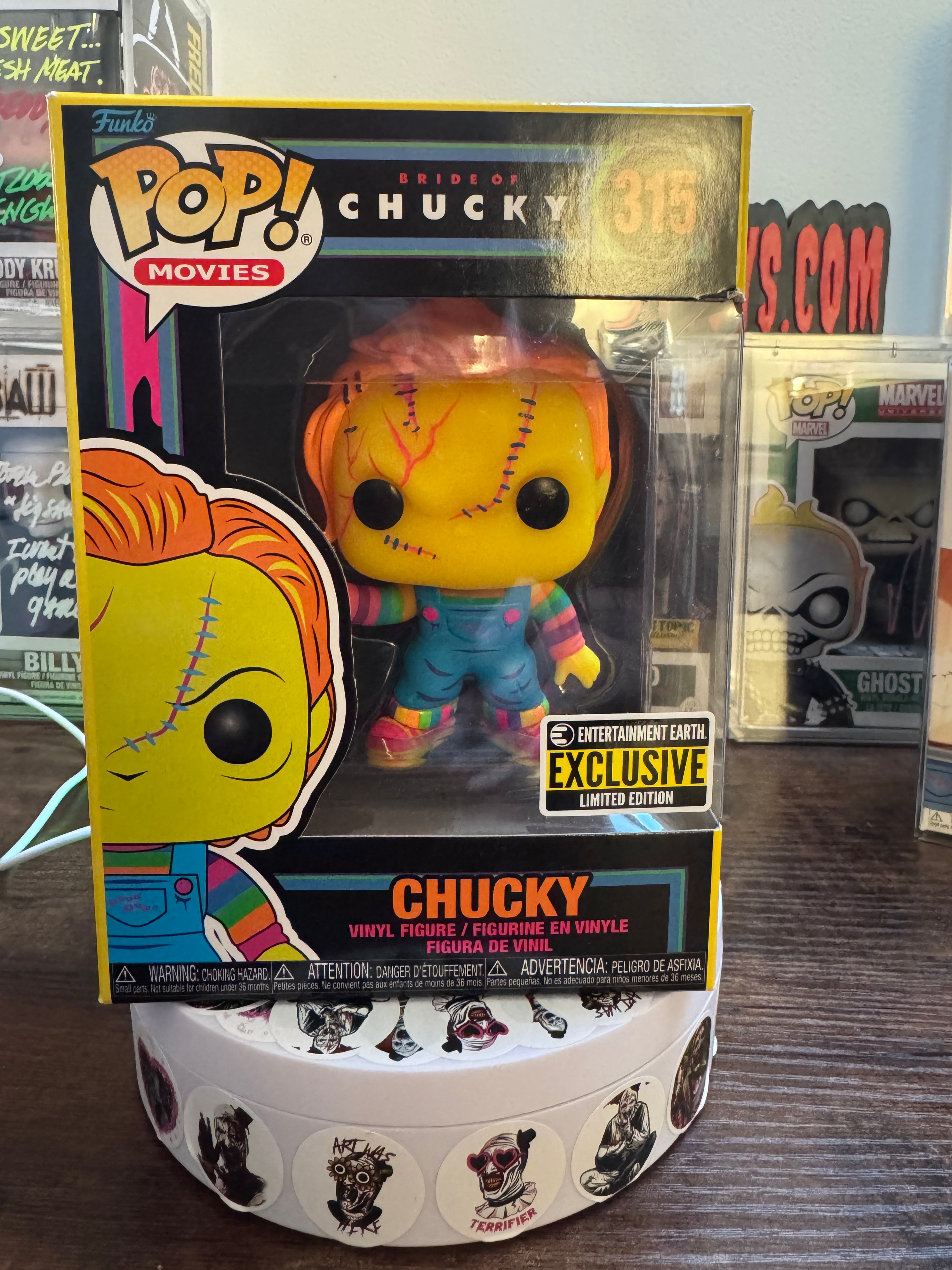 Vaulted Chucky #315 Blacklight Bride of Chucky – All Things Horror Toys